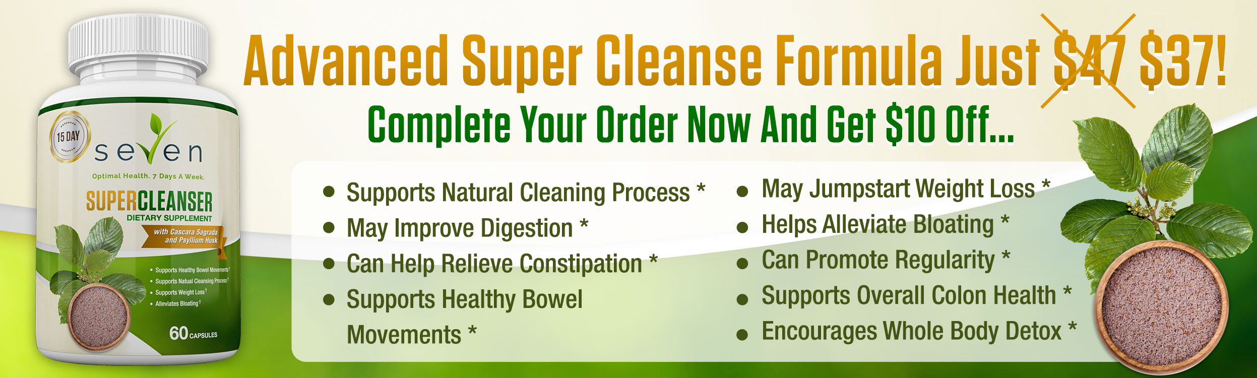 Secure Order Process | Super Cleanser One Time Offer